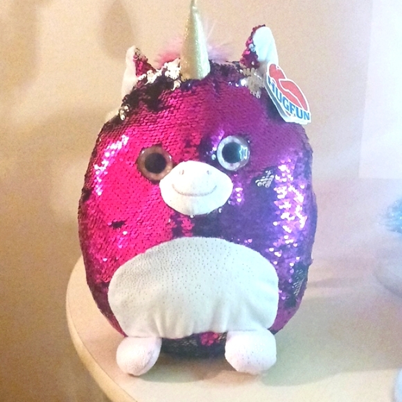 Toys | Hugfun Flip Sequin Unicorn | Poshmark